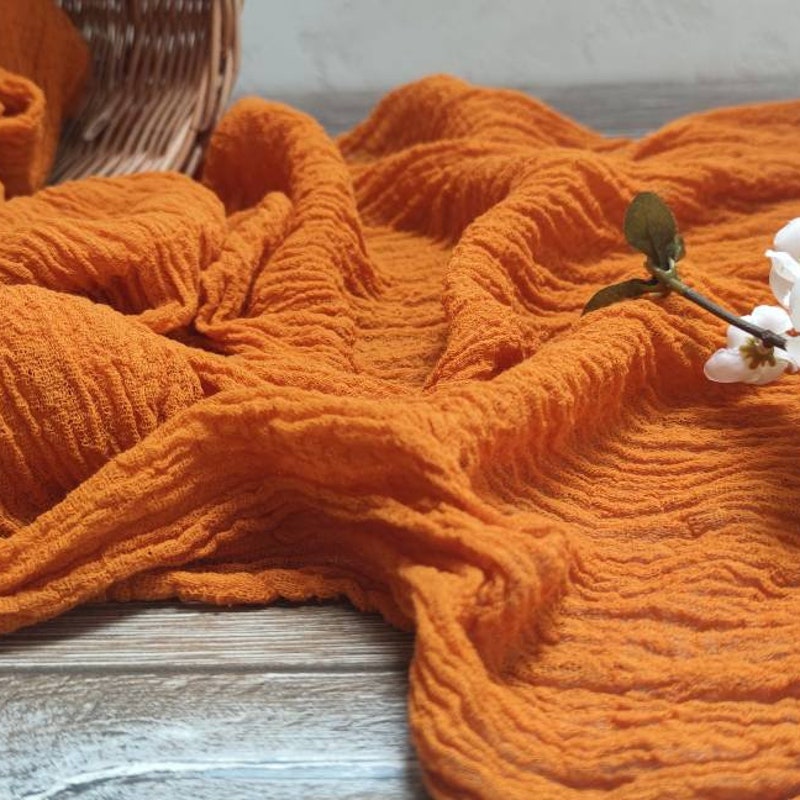 Orange Table Runner - Etsy