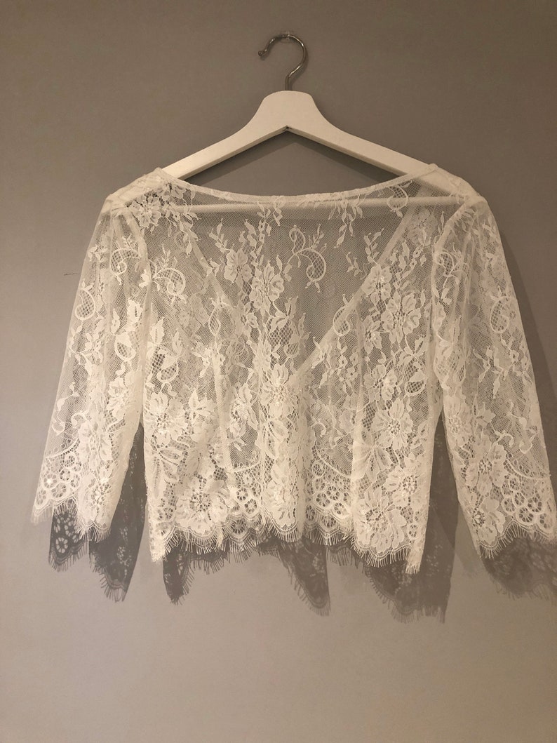 Lace Overlay Sheer Bridal Dress Skirt Top Bridal Separates - Etsy