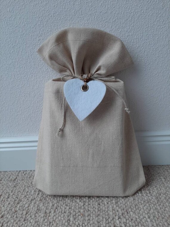 One Bag Many Sizes Gift Bags Made of Sustainable Fabric | Etsy UK