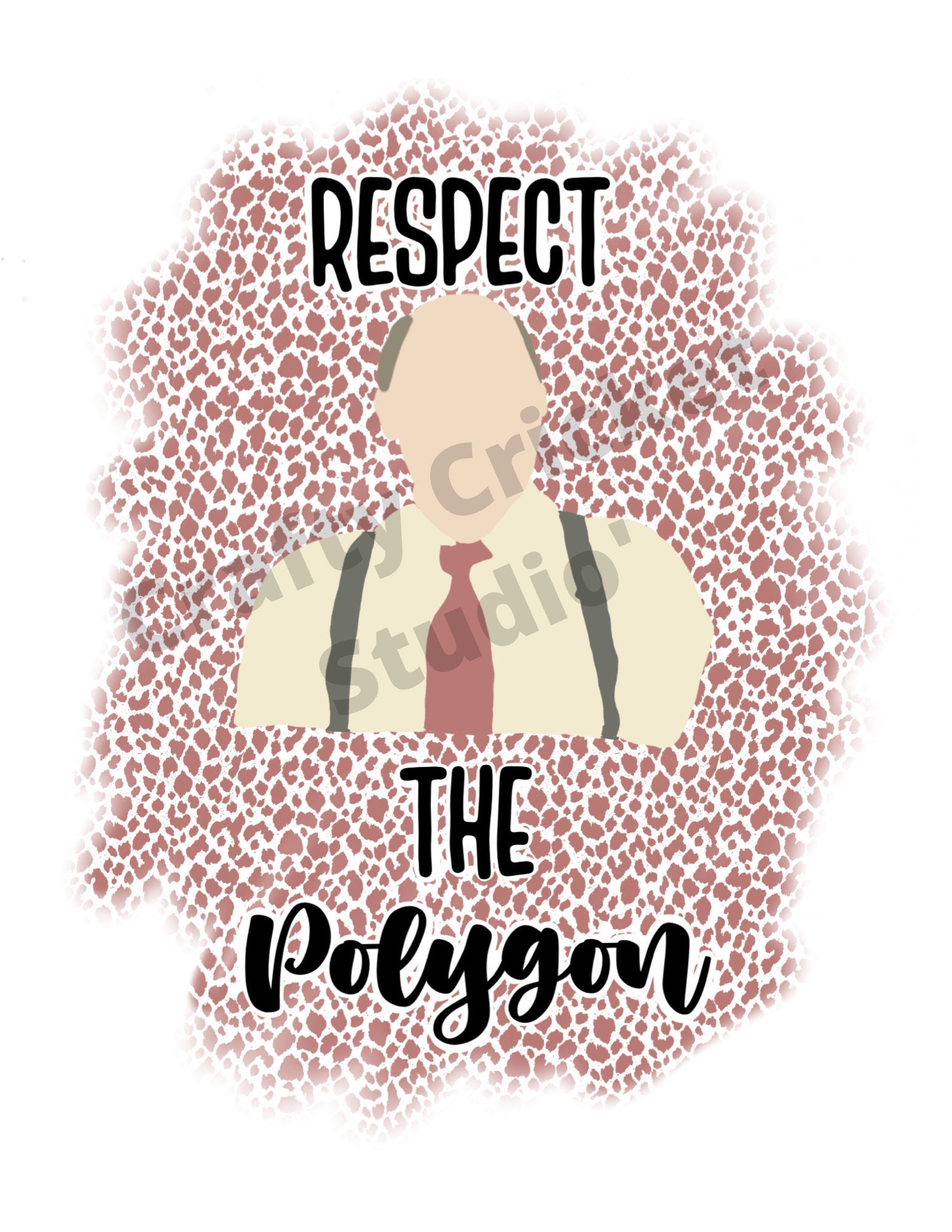 Respect the Polygon PNG, Funny PNG, Sublimation, James Spann - Etsy