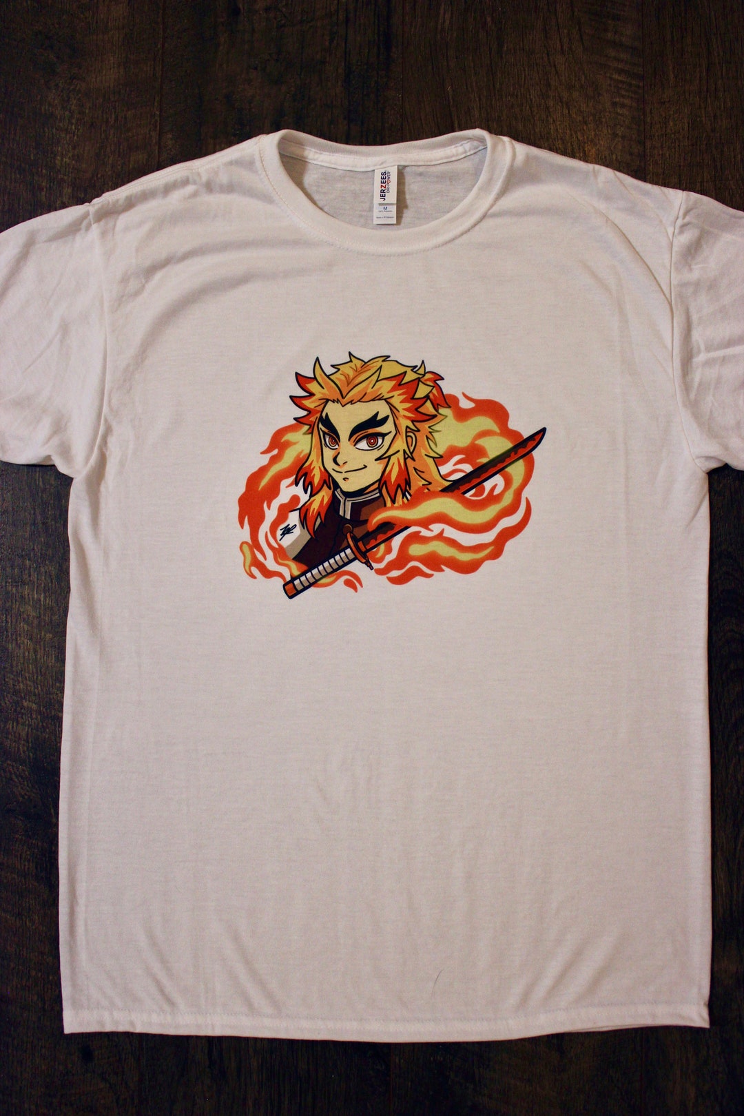 Anime Fire Boy Graphic Tee, Sublimation, Christmas Gift, Japan, Demon ...