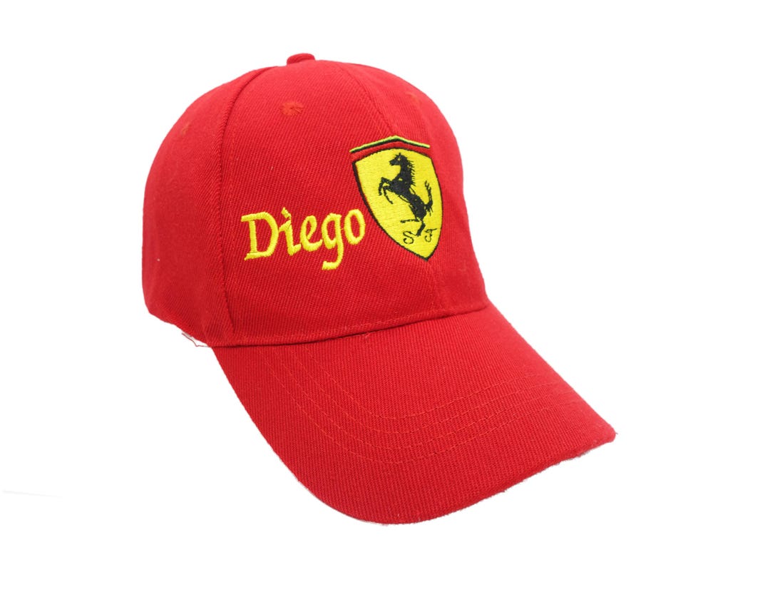 Ferrari 00s Diego Ferrari Front Logo Racing Cap Vintage - Etsy