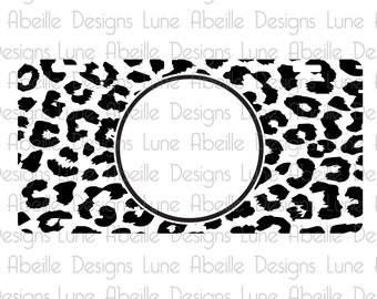 Snow Leopard License Plate Design - Etsy