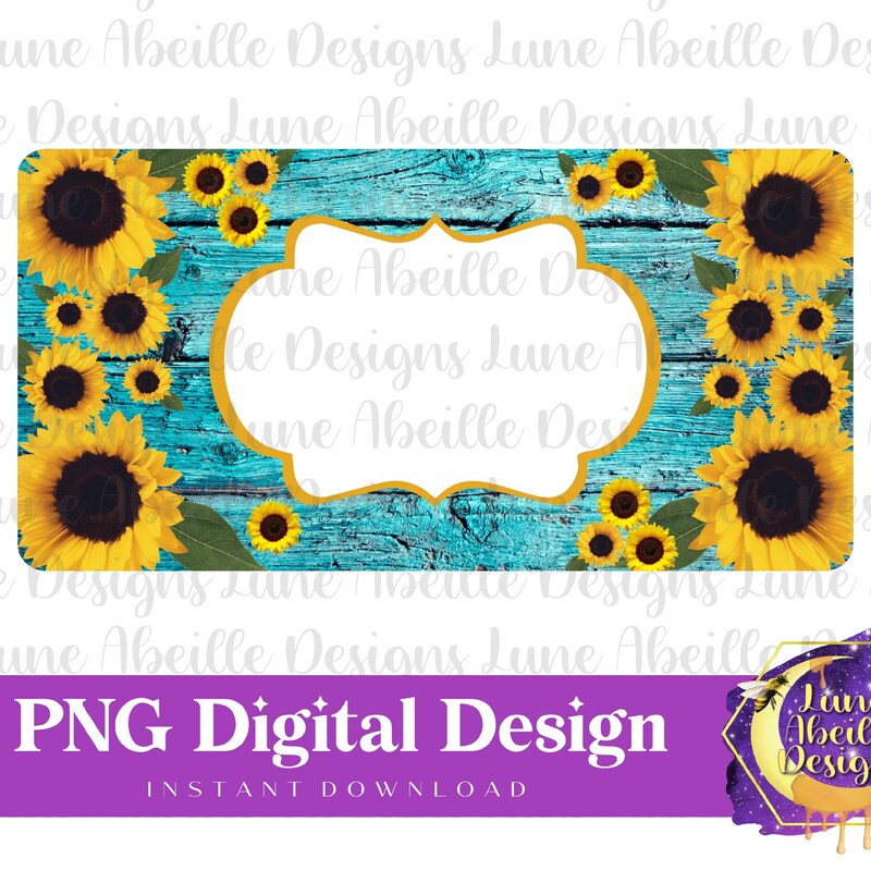 Sunflower Plate - Etsy