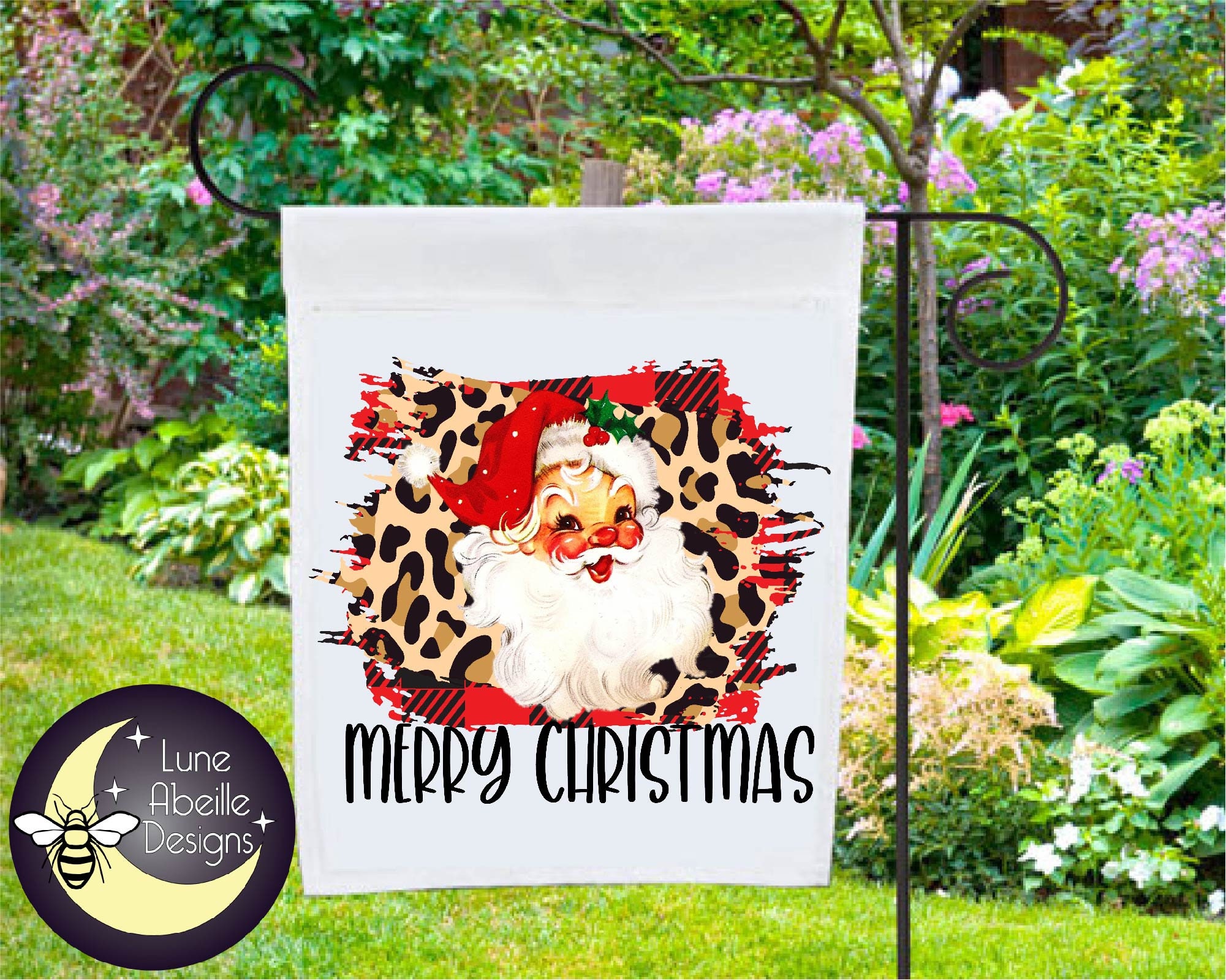 Merry Christmas Santa Digital Design PNG Sublimation Instant | Etsy