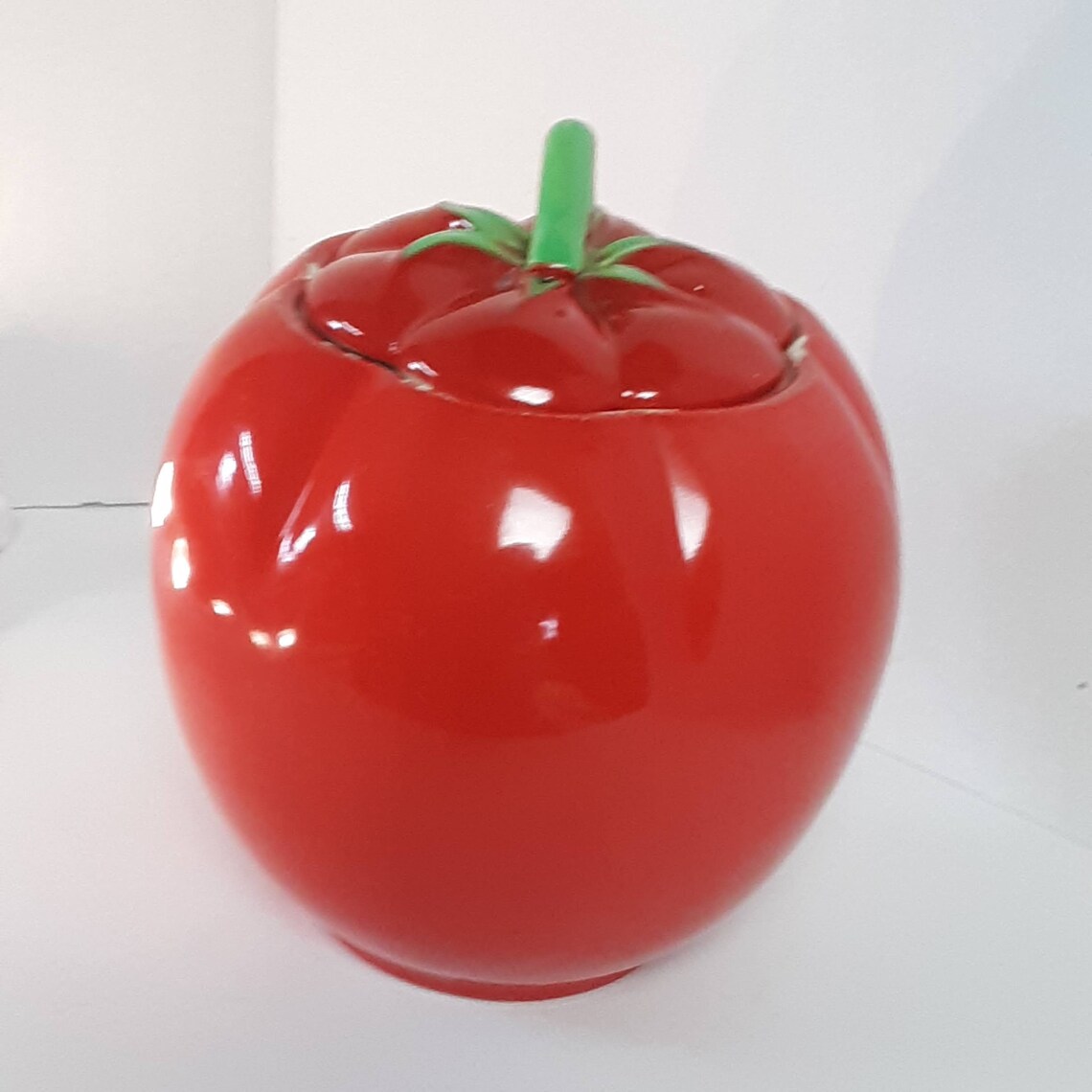 Red Tomato Pantry Parade Cookie Jar Vintage 1940s Collectible ...