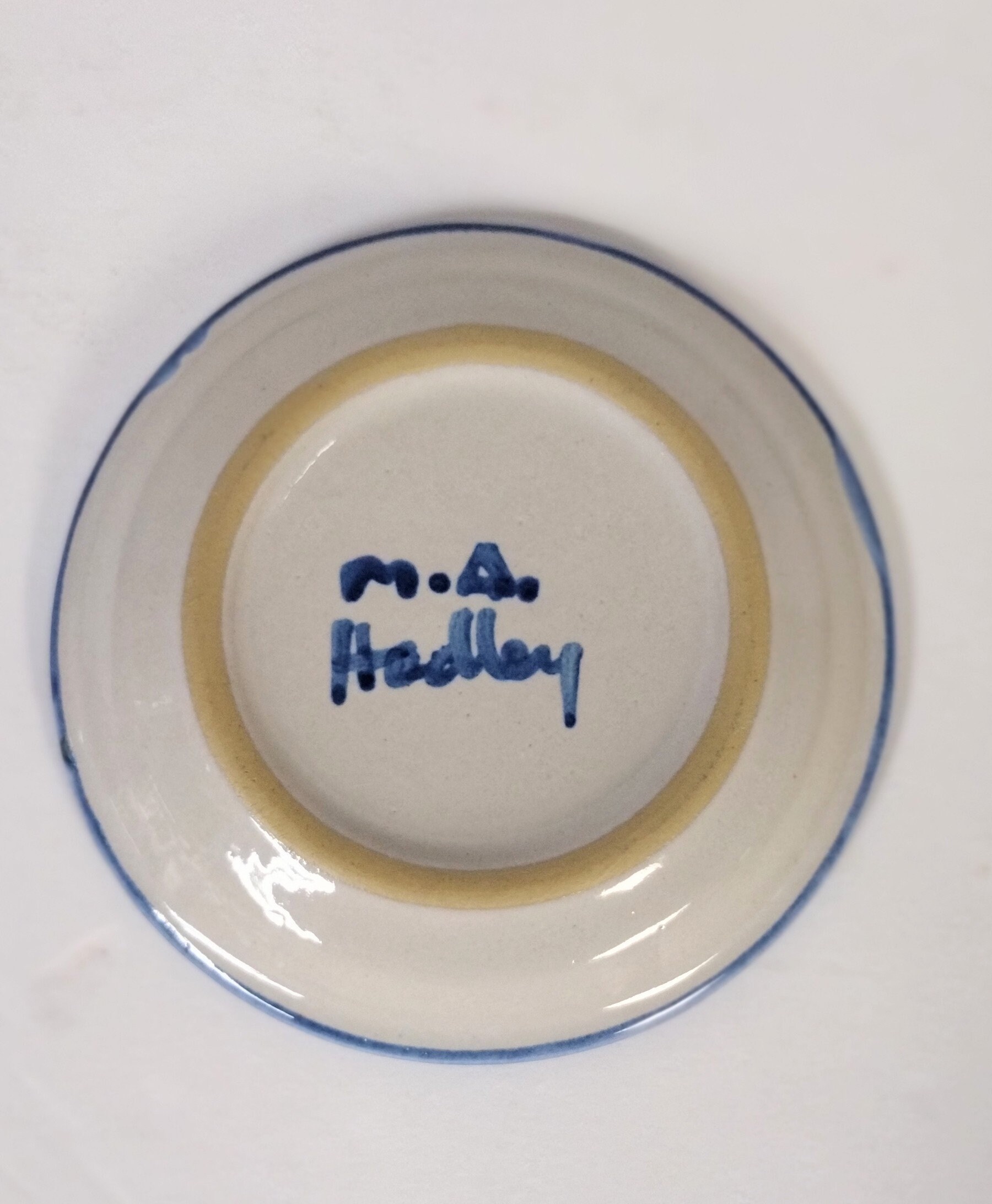 Christmas & Thanksgiving MA Hadley Pottery Trinket Dish Mini Small ...
