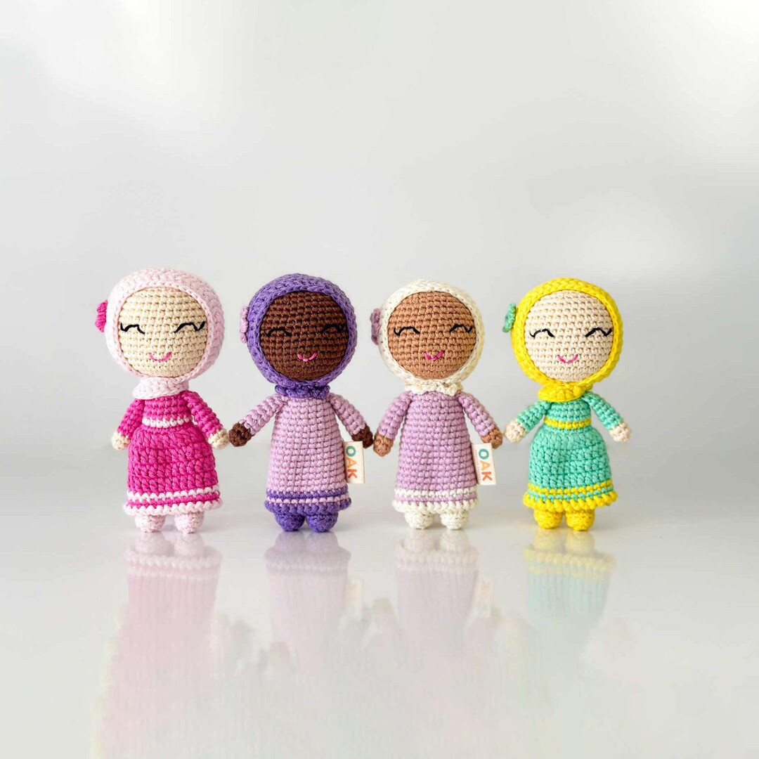 Mini Girl Doll | Handmade Muslim Dolls - Etsy UK