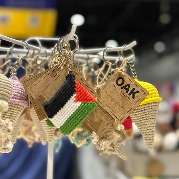 Palestine Keychain Crochet - Etsy