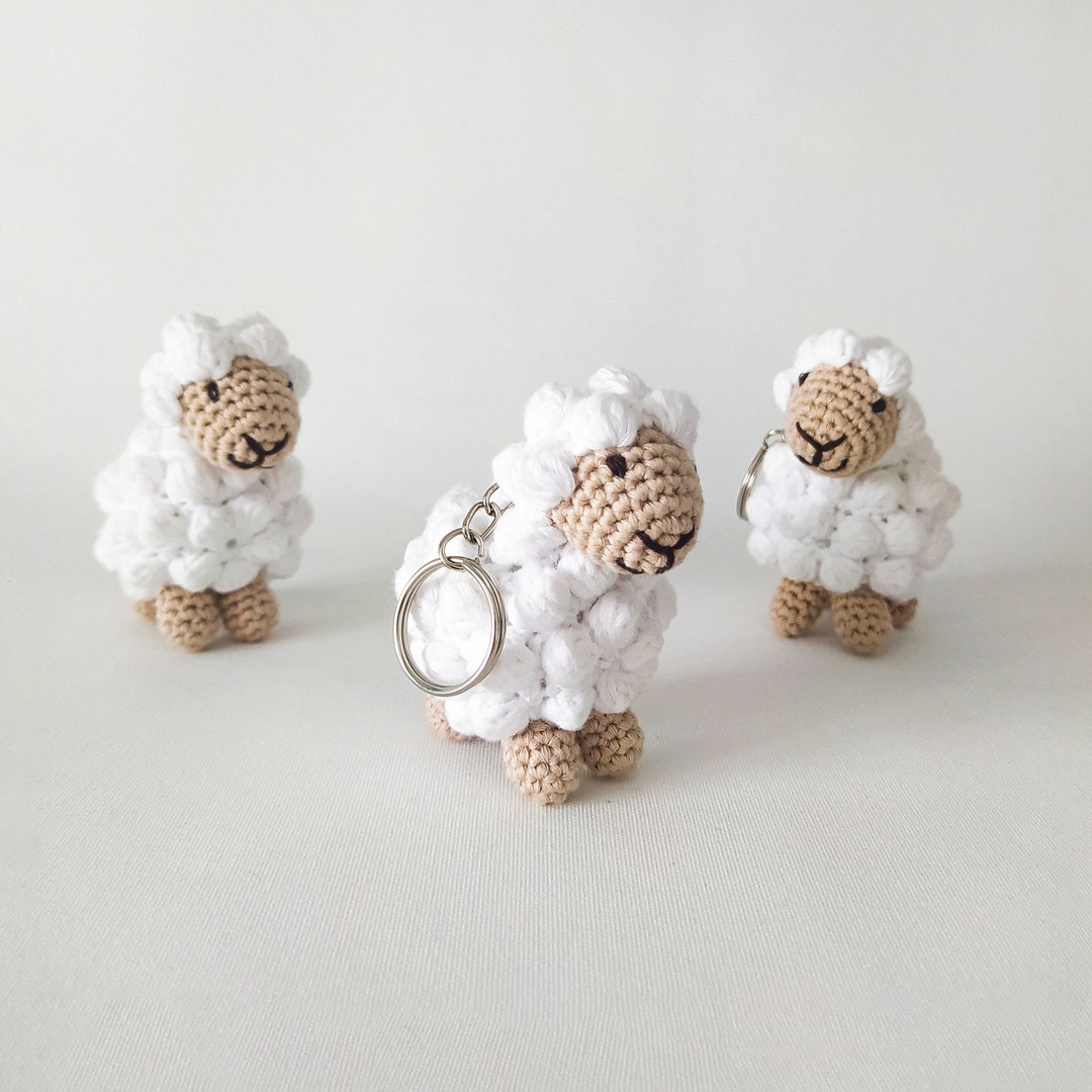 Keychain - Sheep | Handmade Amigurumi Gift - Etsy