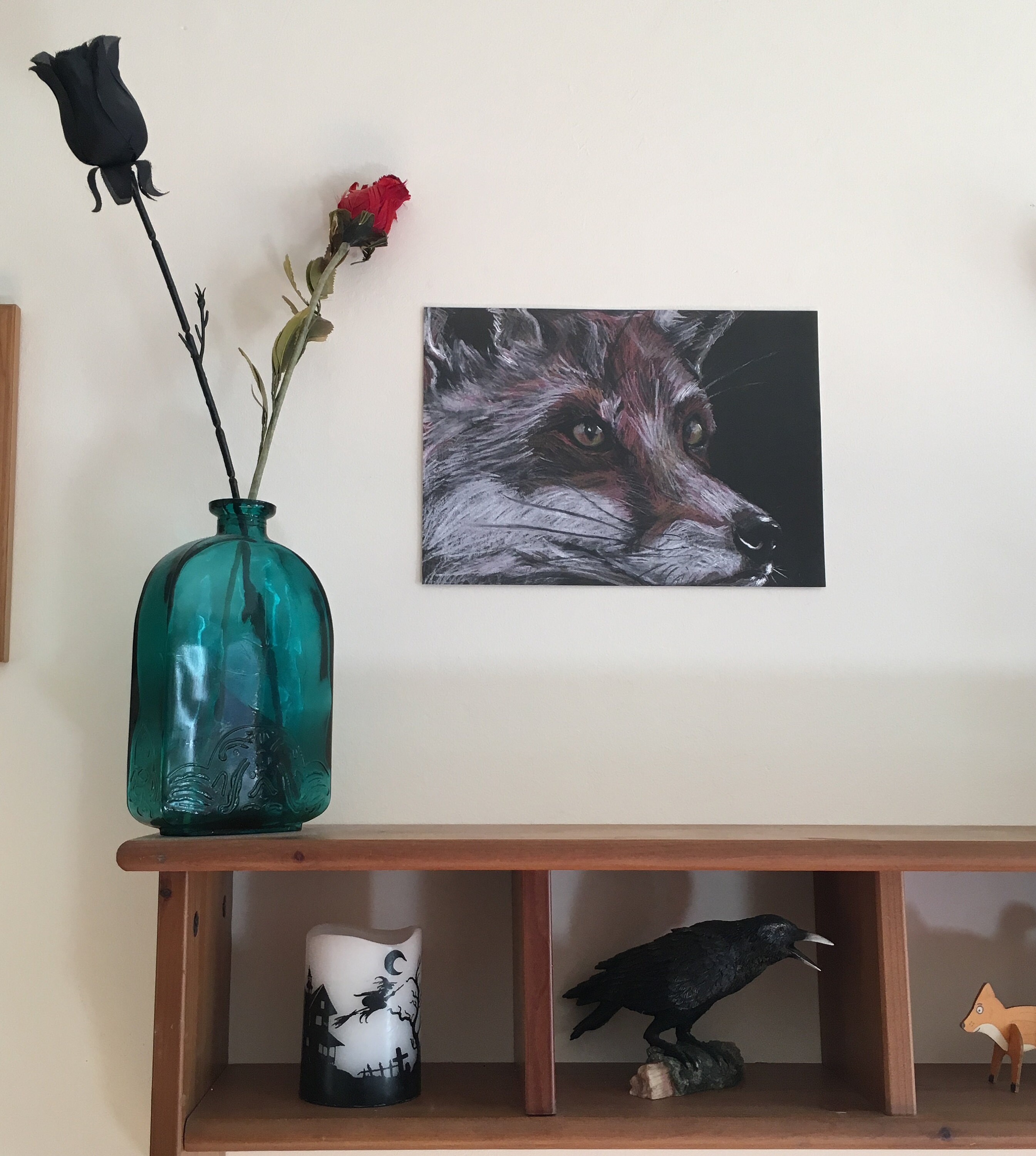 Fox Portrait A4 Art Print - Etsy