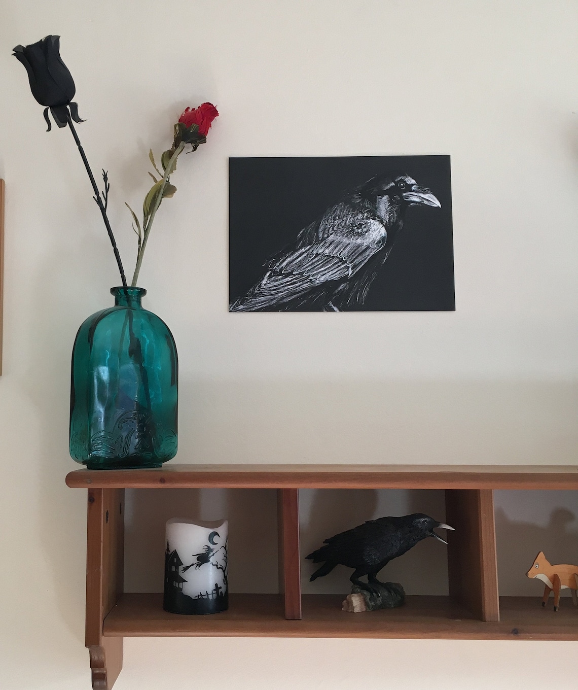 Raven A4 Art Print - Etsy