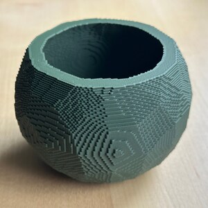 Elegant Voxelized Planters - Etsy