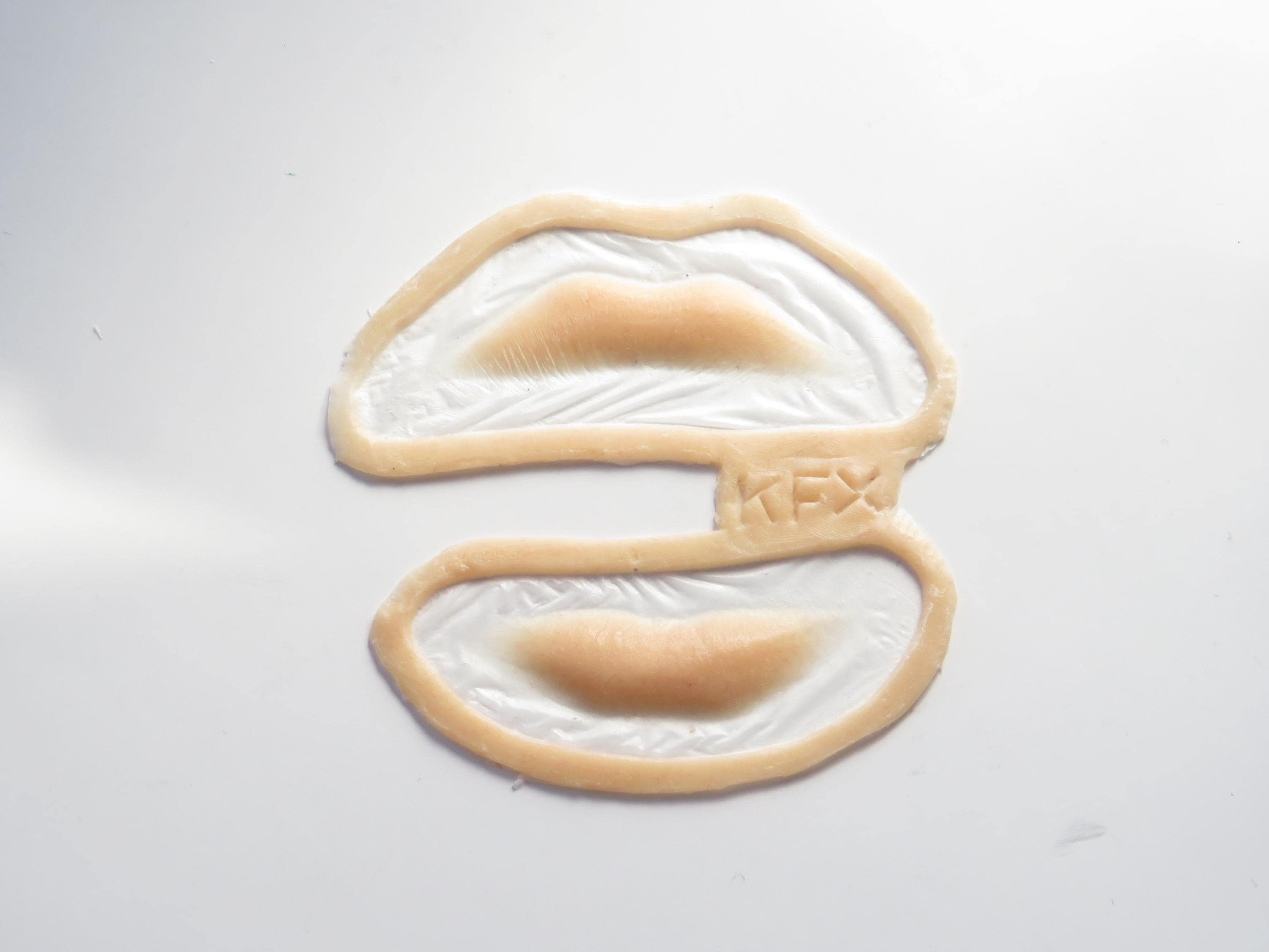 Faux Lip Filler Prosthetics, Encapsulated Silicone Appliance, Fake Lip ...