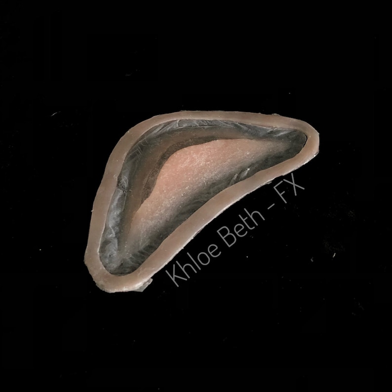 Curved Laceration Wound Silicone Prosthetic: Latex-free SFX Makeup - Etsy