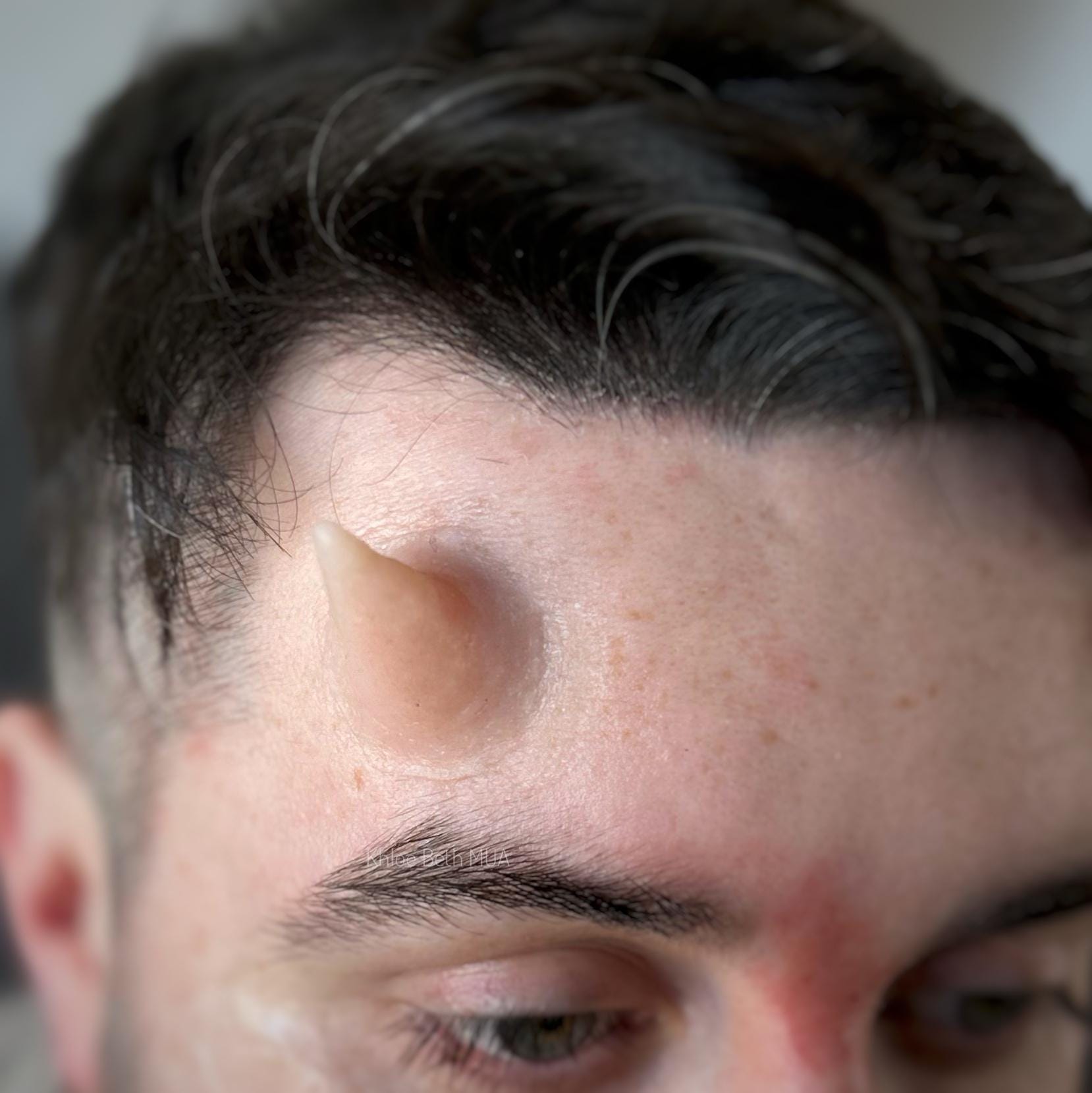 Devil Horns / Demon Horns Silicone Prosthetics / Halloween / Latex Free ...