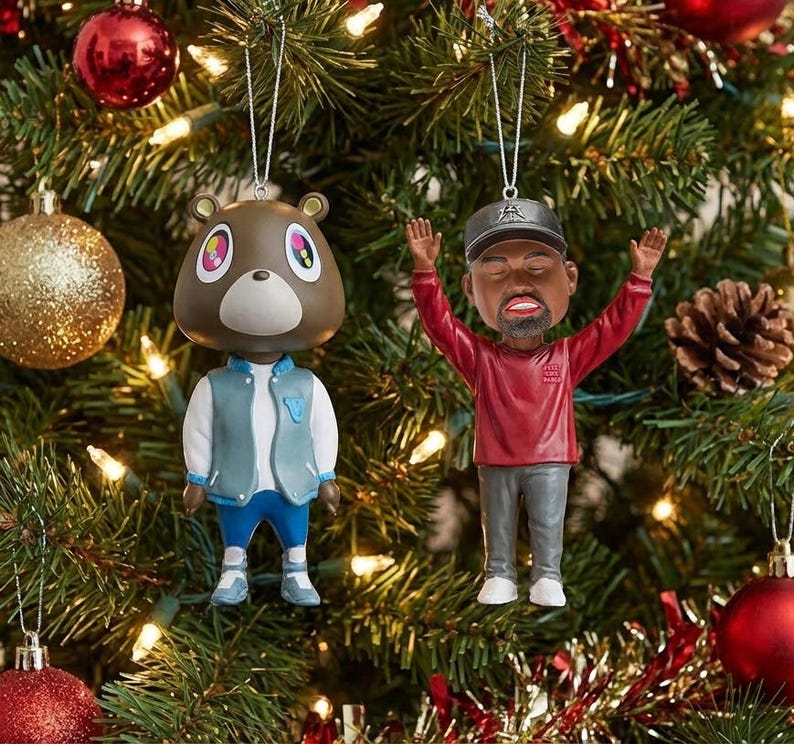 Graduation Bear & Life of Pablo Christmas Keepsake Ornaments - Limited ...