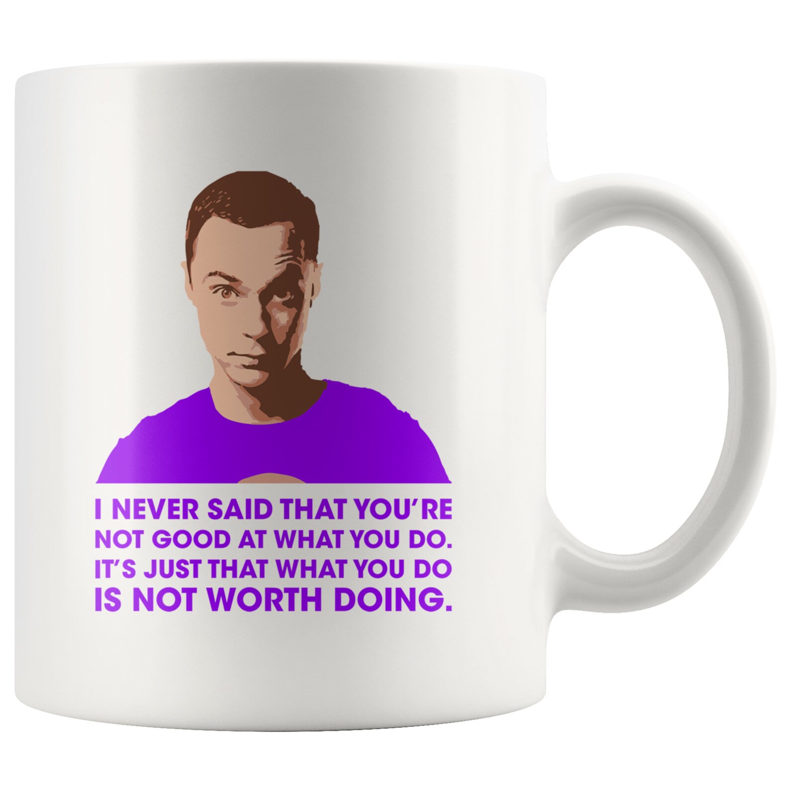 Sheldon Cooper Coffee Mug Collection Funny TV Series the Big Bang ...