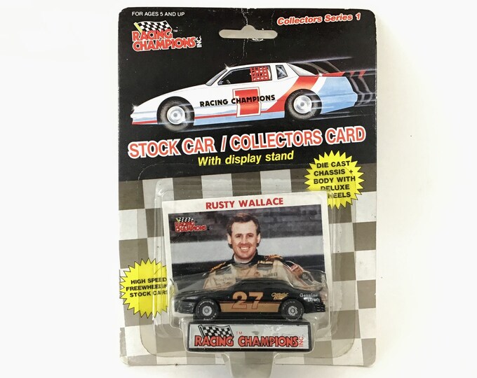 Rusty Wallace 27 Miller Genuine Draft Car NASCAR Stock Car Racing ...