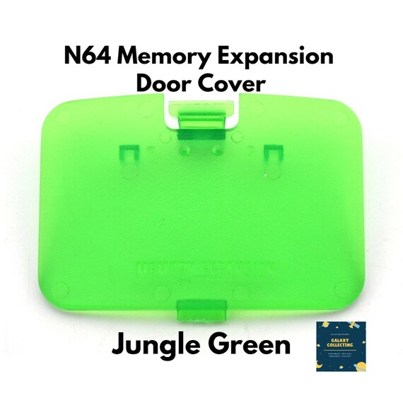 N64 Jungle Green Memory Expansion Door Cover Nintendo 64 - Etsy