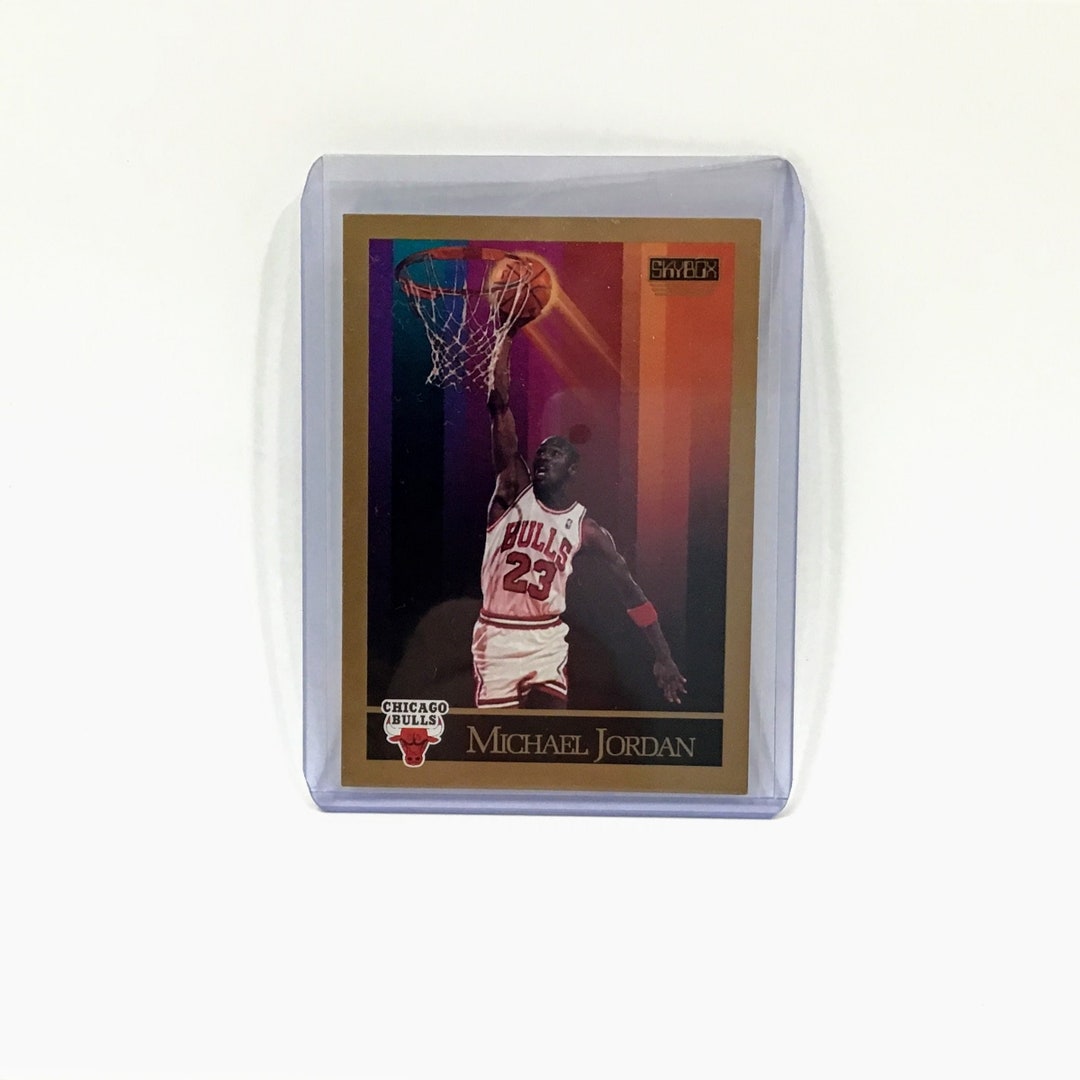 Michael Jordan 1990 Skybox Basketball Card Chicago Bulls - Etsy