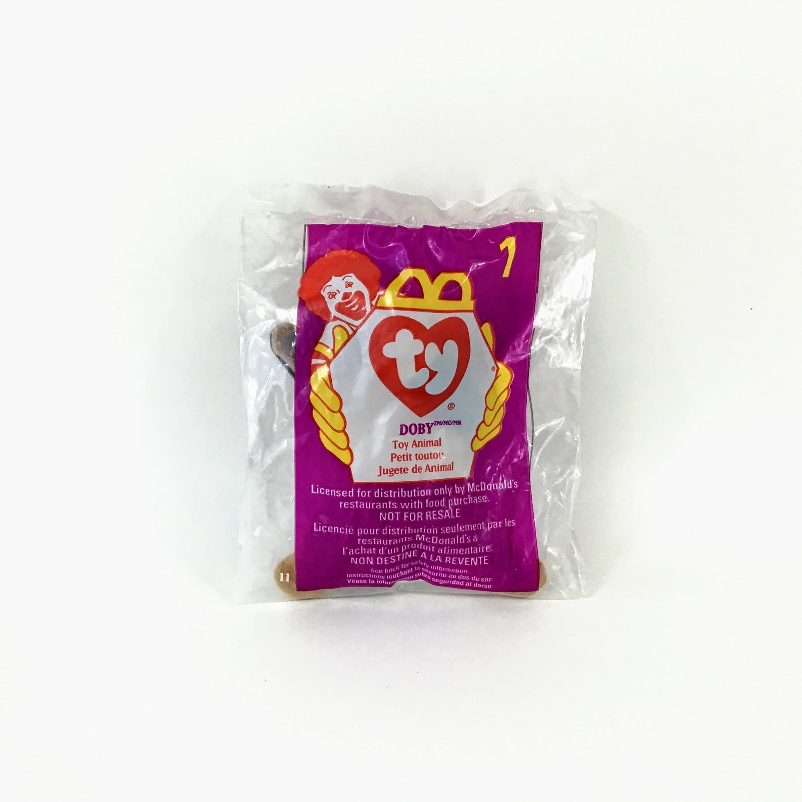 Doby Mcdonald's TY BEANIE BABY Happy Meal Toy 1 - Etsy