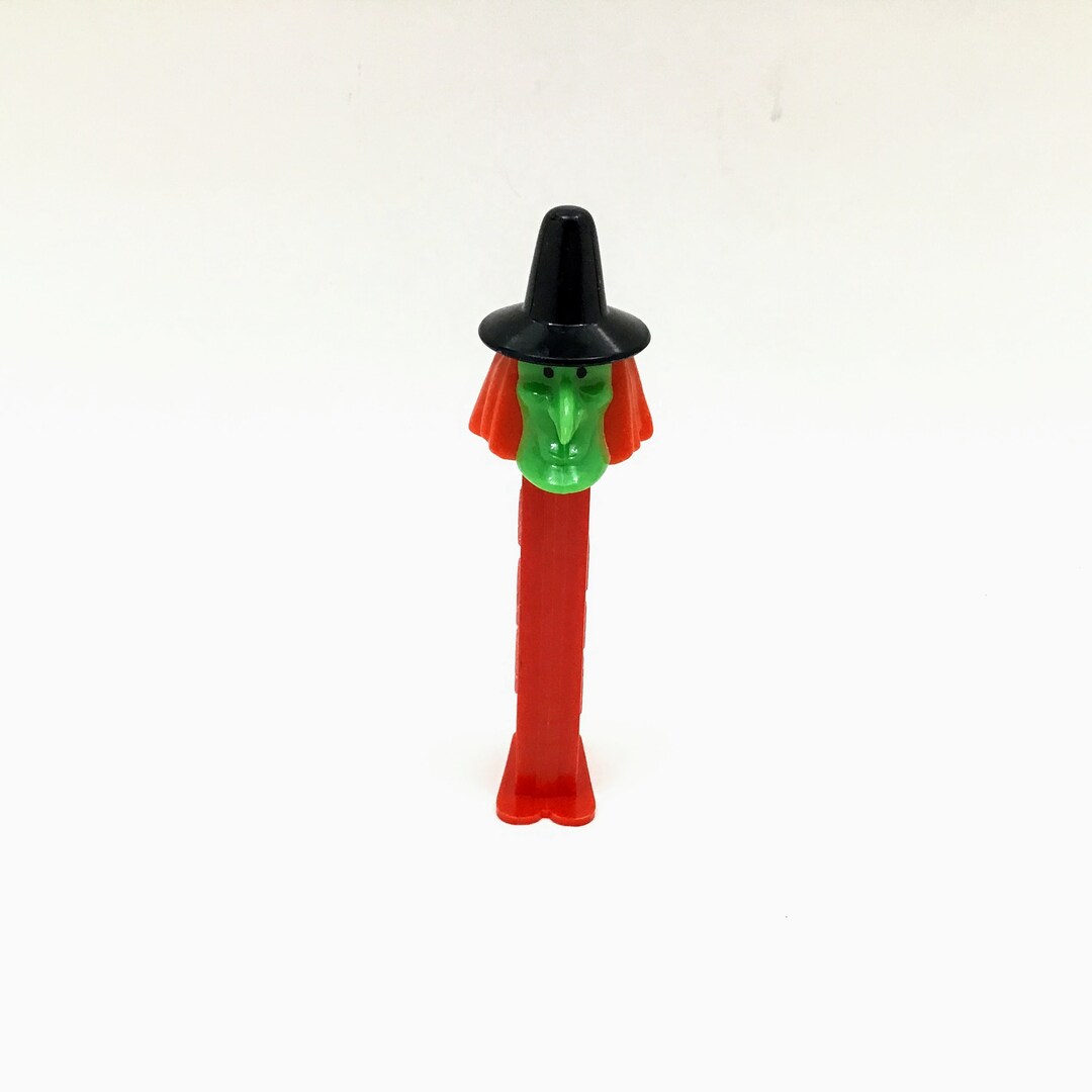 Vintage Halloween Witch PEZ Dispenser - Etsy