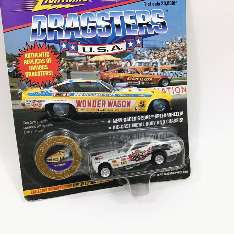 WILDMAN Johnny Lightning Dragsters NHRA 1:64 Die Cast Car | Etsy