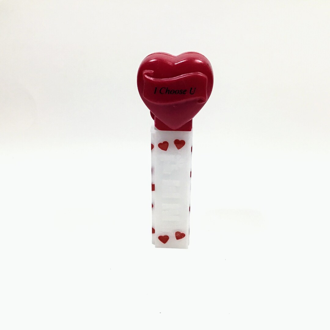 Vintage Heart I Choose U PEZ Dispenser - Etsy