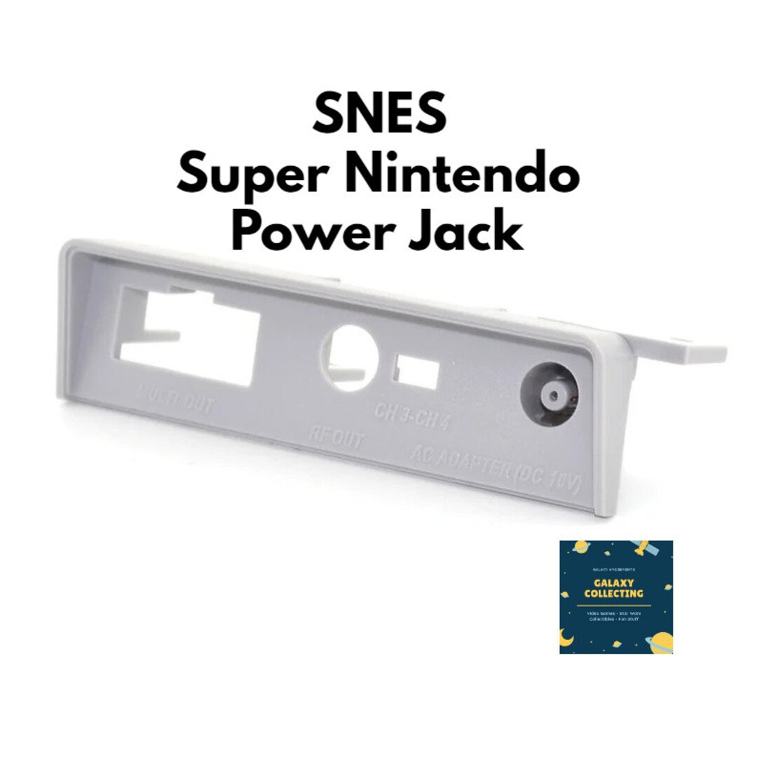 SNES Super Nintendo Power Jack Repair Part - Etsy