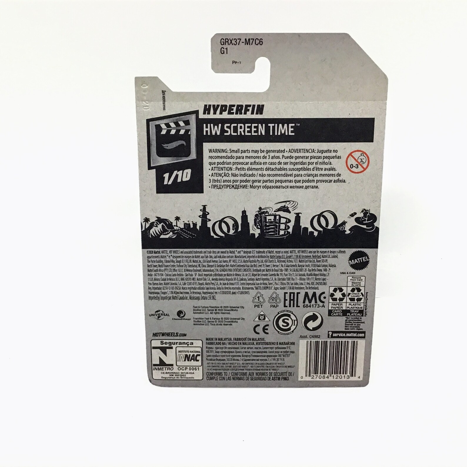 Hyperfin Hot Wheels Screen Time 1/64 Diecast Car - Etsy