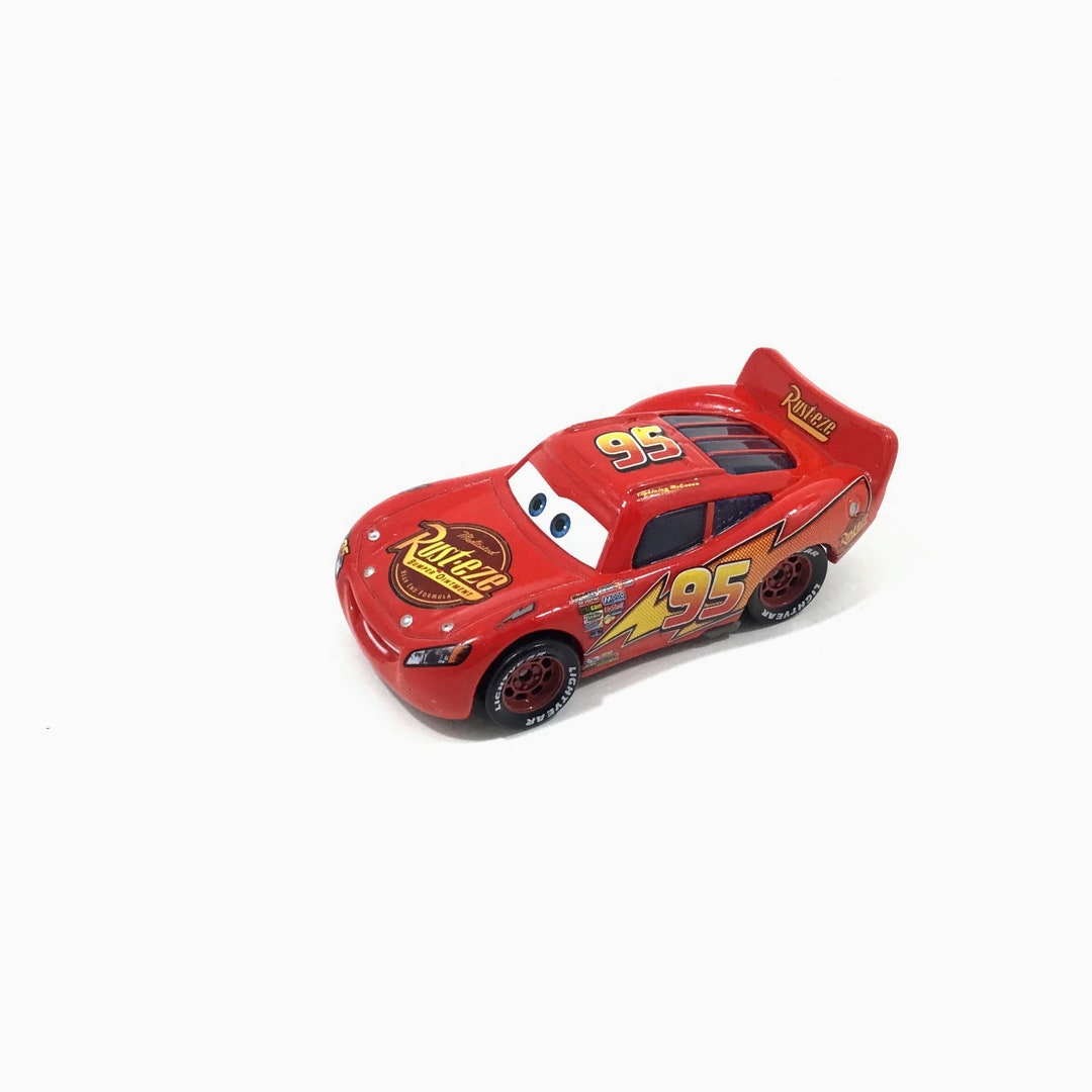 LIGHTNING Mcqueen Rust-eze 95 Disney Pixar Cars Diecast Car - Etsy