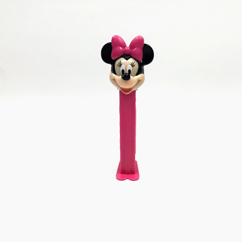 Minnie Mouse Pink PEZ Dispenser Disney PEZ - Etsy