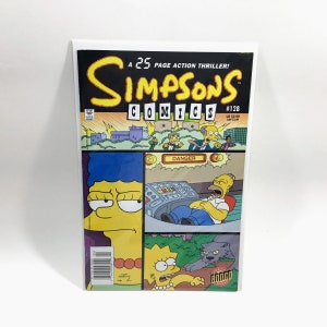 Simpsons Comics #128 - Comic Book - BONGO Comics Group - Etsy