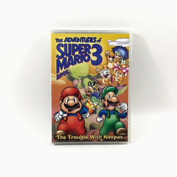 The Adventures Super Mario Bros 3 the Trouble With Koopas DVD - Etsy