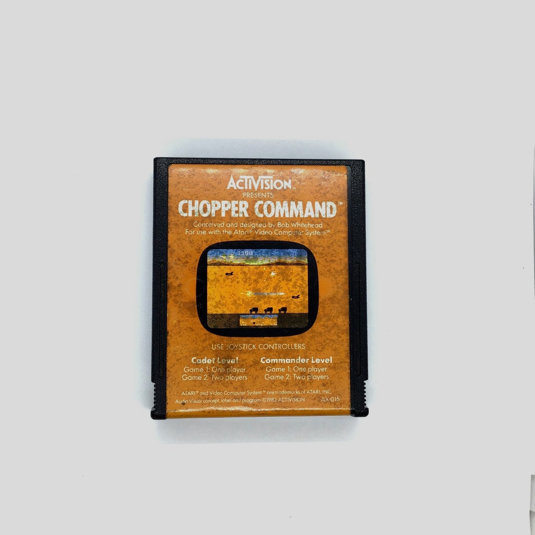 Activision CHOPPER COMMAND ATARI 2600 Video Game Cartridge - Etsy