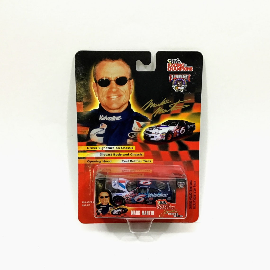 MARK MARTIN 6 NASCAR Diecast Stock Car Racing Champions 1/64 | Etsy