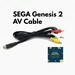 Sega Genesis 2 AC Power Supply & AV Wire Cable - Etsy