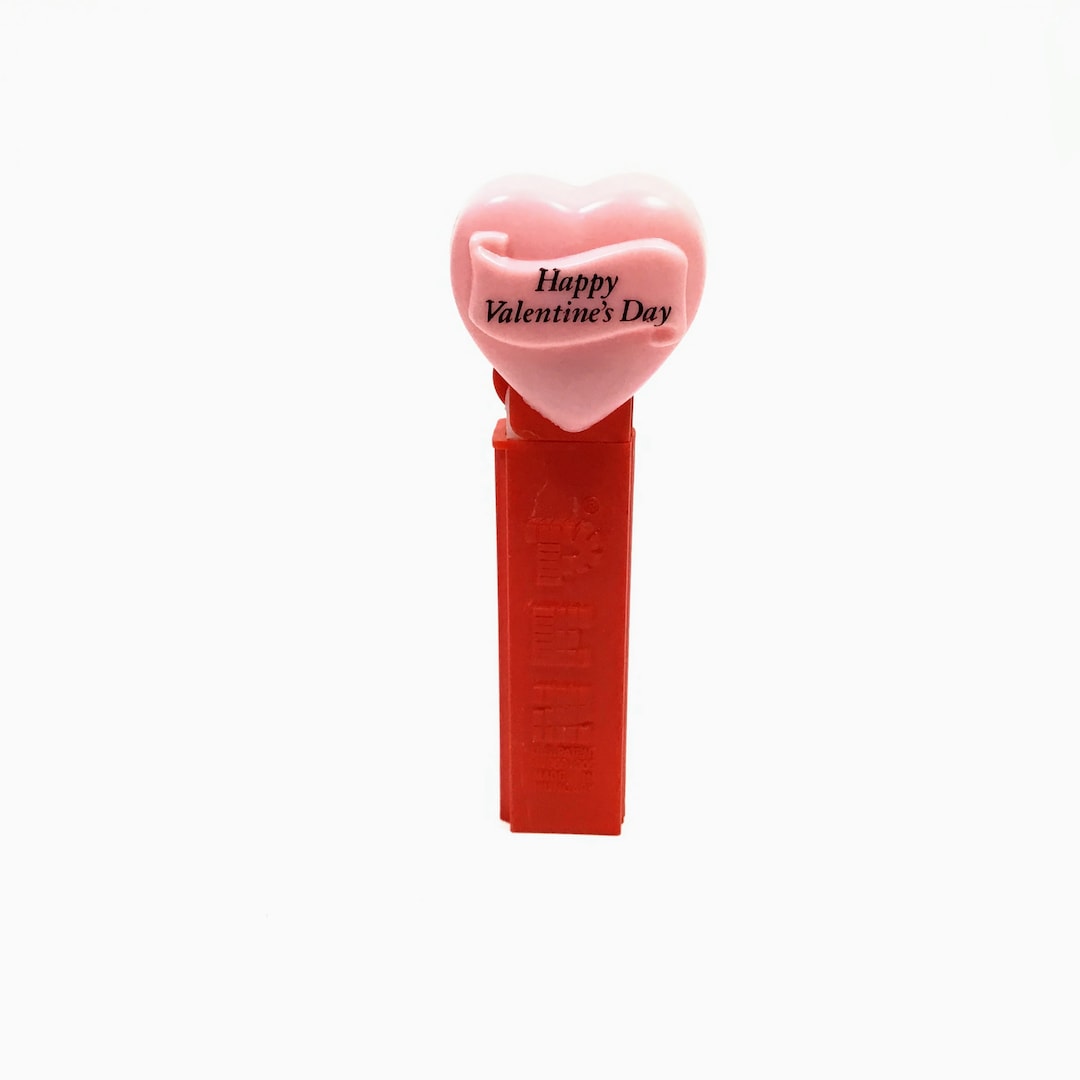 PEZ Heart Happy Valentine's Day PEZ Dispenser - Etsy
