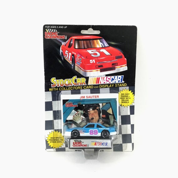 Jim Sauter 89 Car NASCAR Stock Car Racing Champions Diecast - Etsy