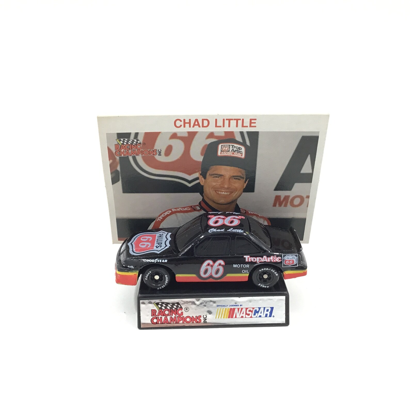 Chad Little NASCAR Phillips 66 Car Racing Champions Stock Car Diecast 1 ...