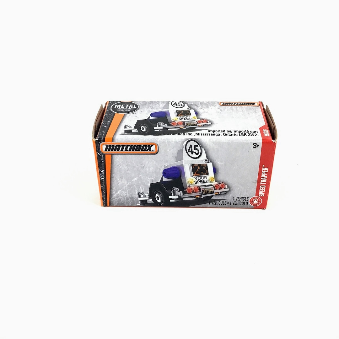 Matchbox Speed Trapper white - Etsy