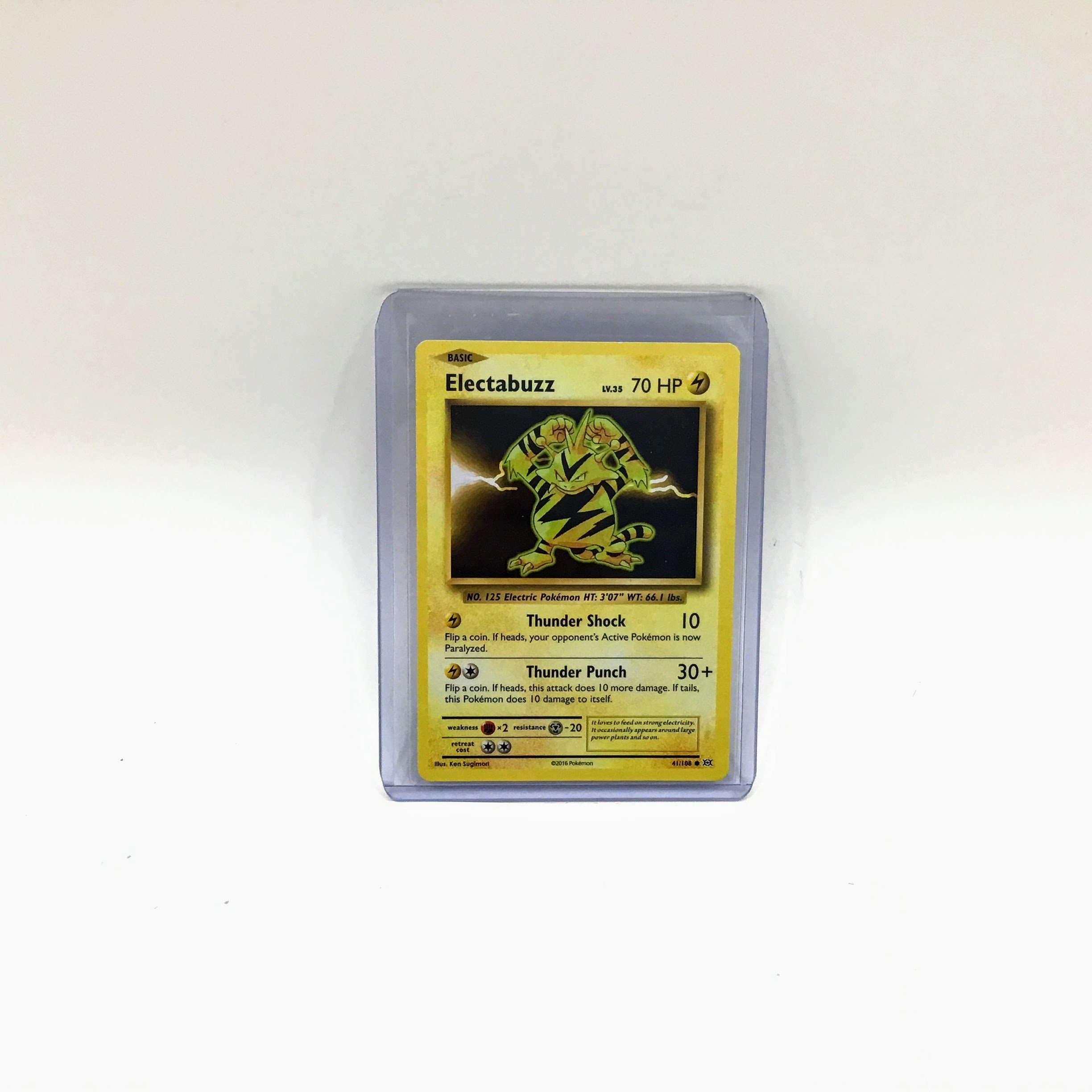 Pokemon Electabuzz Card