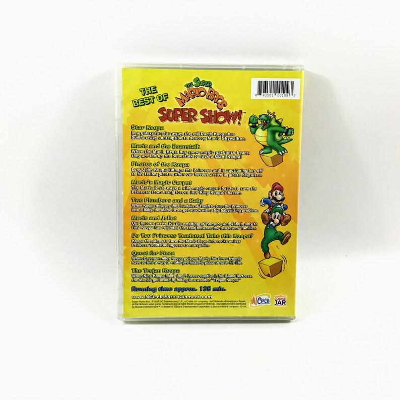 The Best of the Super Mario Bros Super Show DVD - Etsy