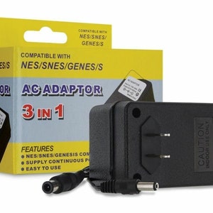 Sega Genesis 2 AC Power Supply & AV Wire Cable - Etsy