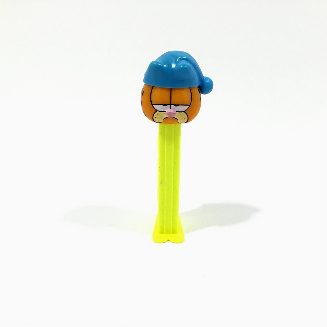 Vintage Garfield Sleeping Cap Pez Dispenser - Etsy