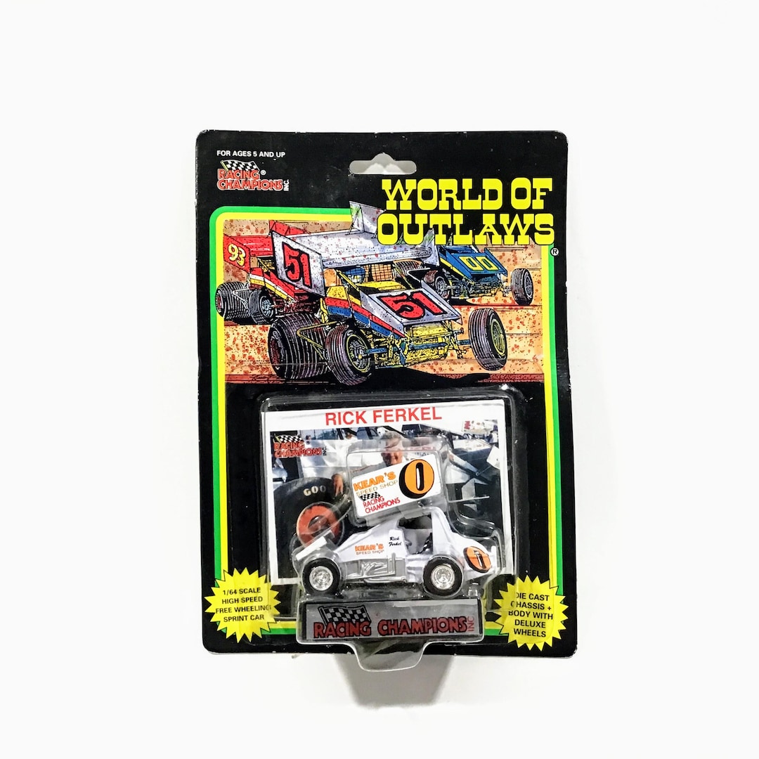Vintage Rick Ferkel World of Outlaws Racing Champions Sprint Car Die ...