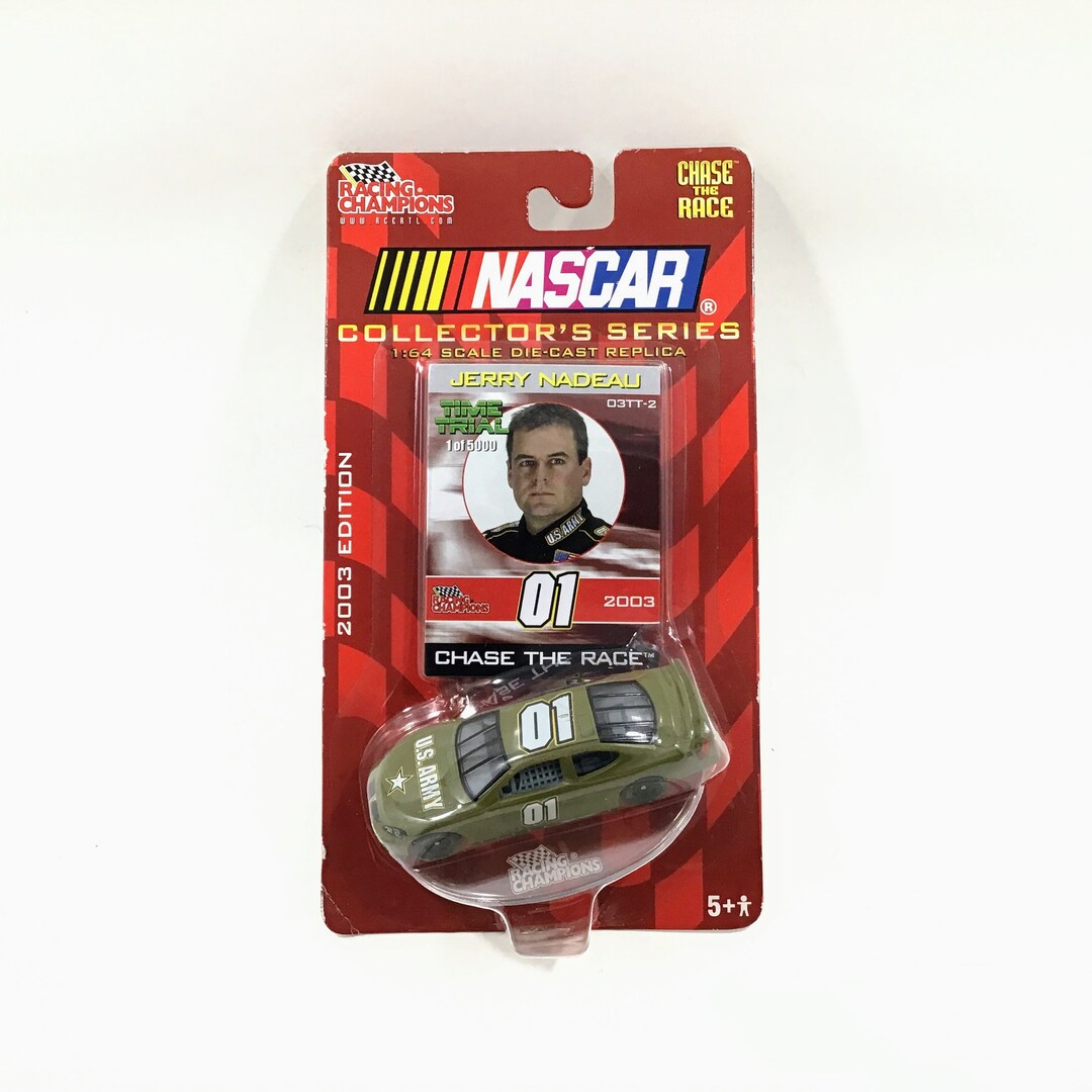 Jerry Nadeau US Army NASCAR Racing Champions Die Cast Car - Etsy