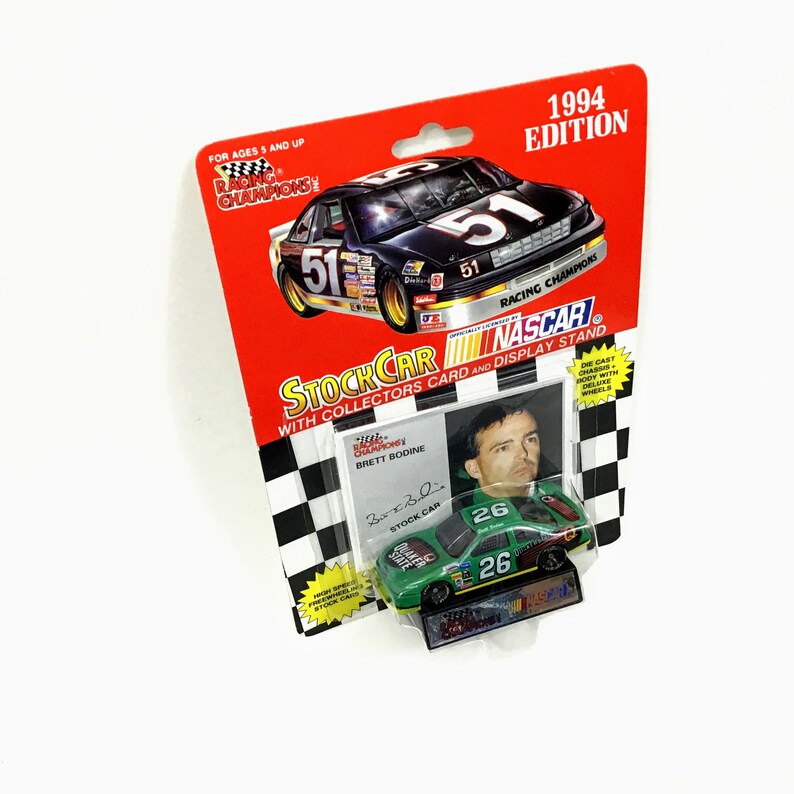 NASCAR Quaker State 26 Stock Car BRETT BODINE Racing Champions - Etsy