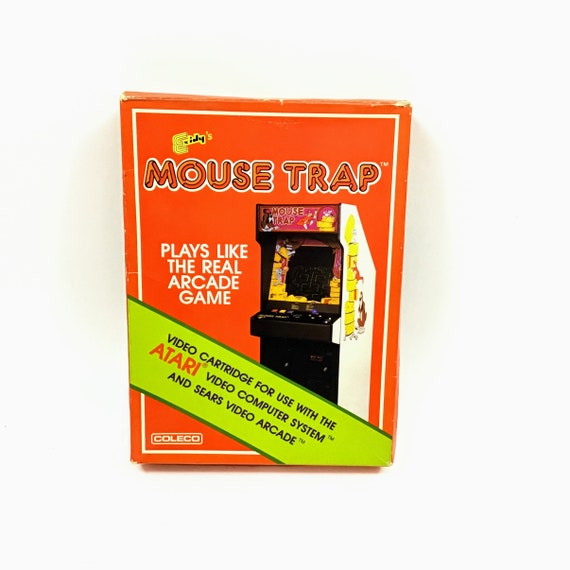 Atari 2600 MOUSE TRAP Coleco Video Game | Etsy